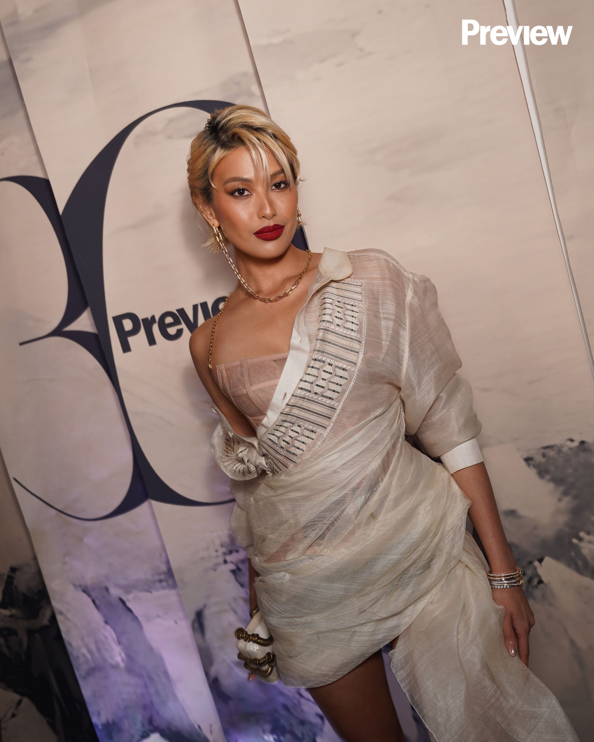 Michelle Dee Dons a Modern Barong by Mark Bumgarner to the Preview Ball 2025